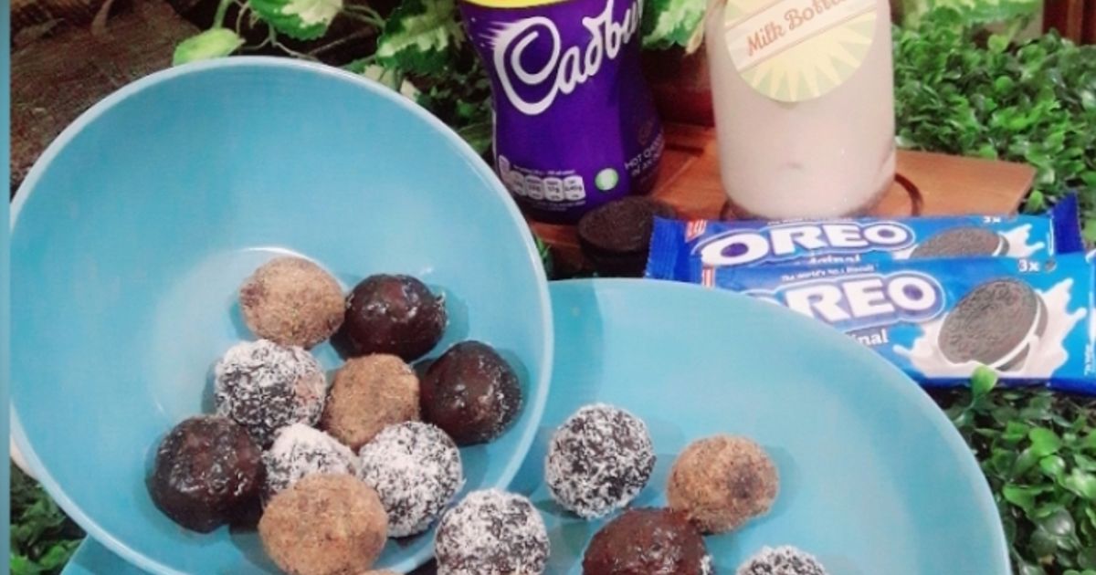 Pakistan Ki Mithas..No Bake Oreo Balls Recipe by Samina Salim - Cookpad