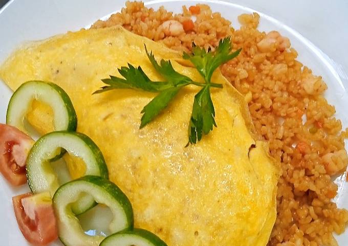 Resep Omurice (Nasi Omelet) oleh Ary Azies - Cookpad
