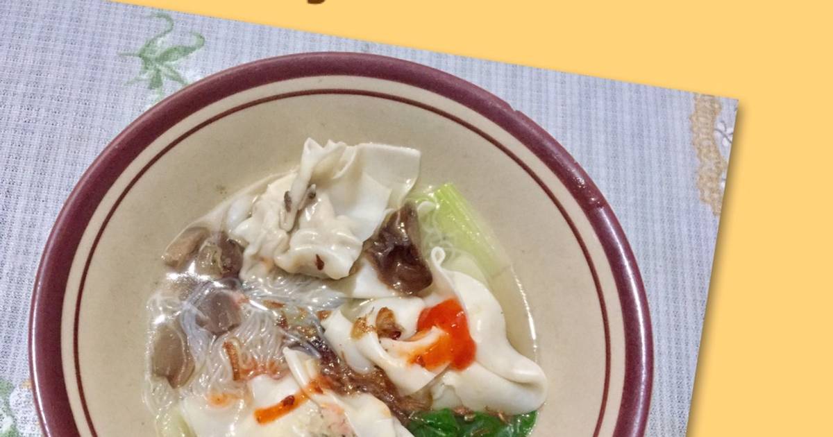 540 resep pangsit kuah enak dan sederhana - Cookpad