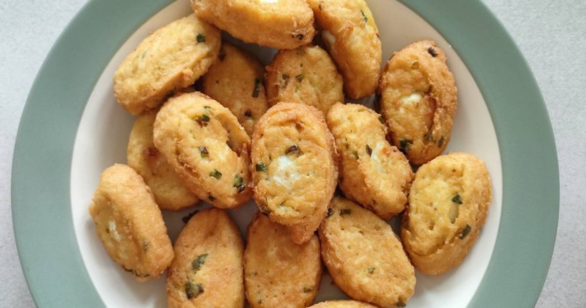 Resep Perkedel Tahu Isi Telur oleh Desi - Cookpad