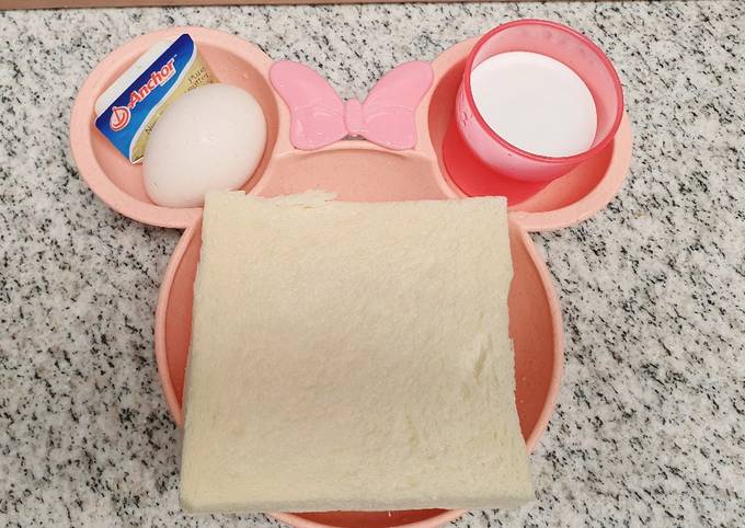 Resep Snack MPASI 6 Bulan Puding Roti Telur oleh Dapur Ibu KaZa - Cookpad