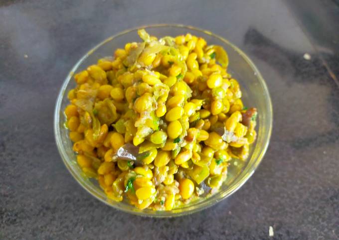 Surti Papdi and Brinjal Subzi Recipe by Darshana Patel - Cookpad