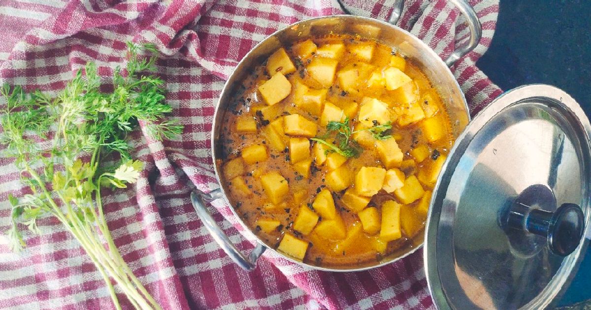 Suran Ki Sabji Recipe by DrKhushboo Bansal - Cookpad