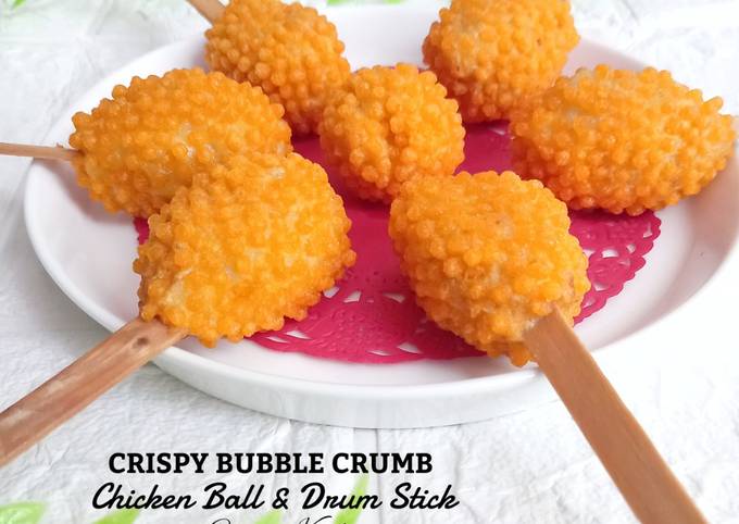 Resep Crispy bubble crumb chicken ball and drum stick oleh Cezie Liem ...