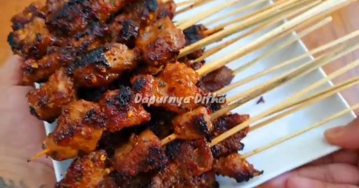 Resep Sate babi manis oleh Amik - Cookpad