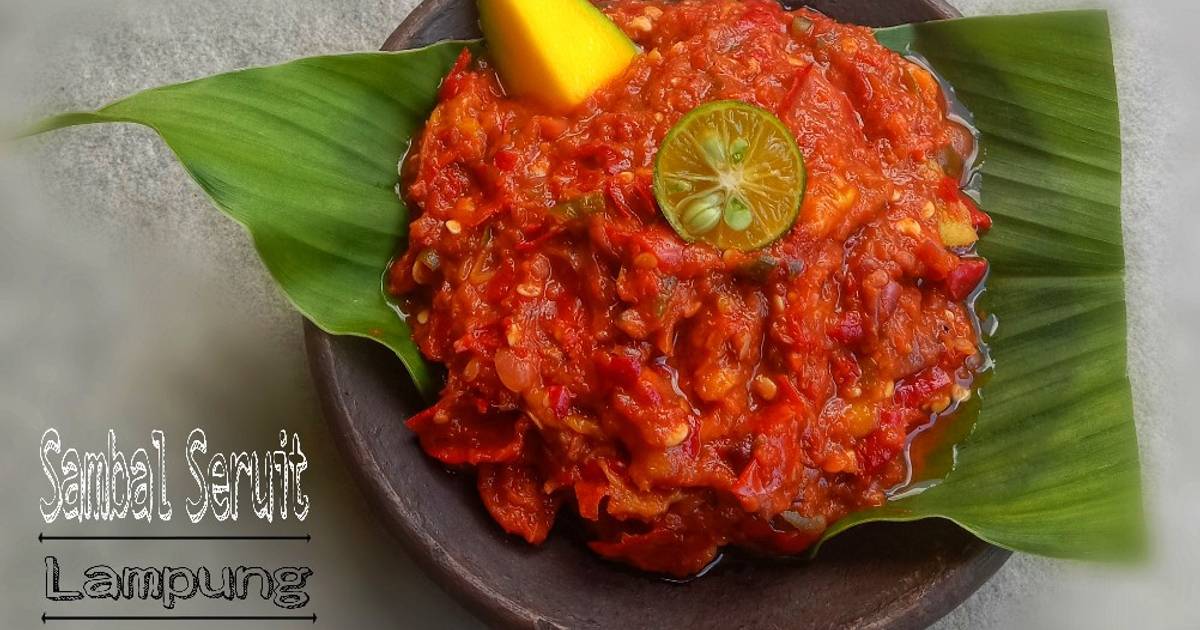 Resep Sambal Seruit Khas Lampung oleh Een Nuraeni - Cookpad