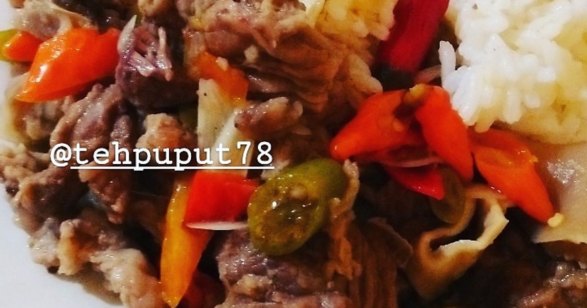 Resep Kerecek Tetelan Sapi oleh Pawon Teh Puput - Cookpad