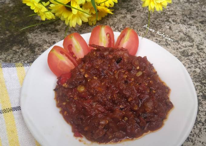 Resep Sambal Terasi Goreng oleh anisatur raehan - Cookpad