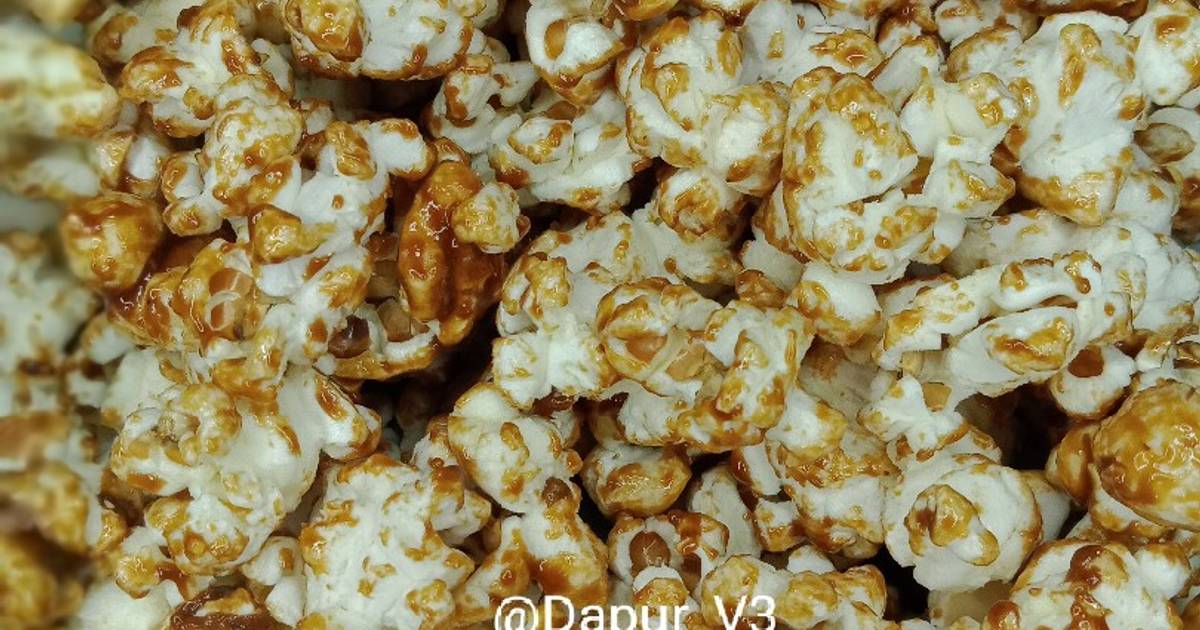 Resep Popcorn rasa kopi oleh V3 - Cookpad