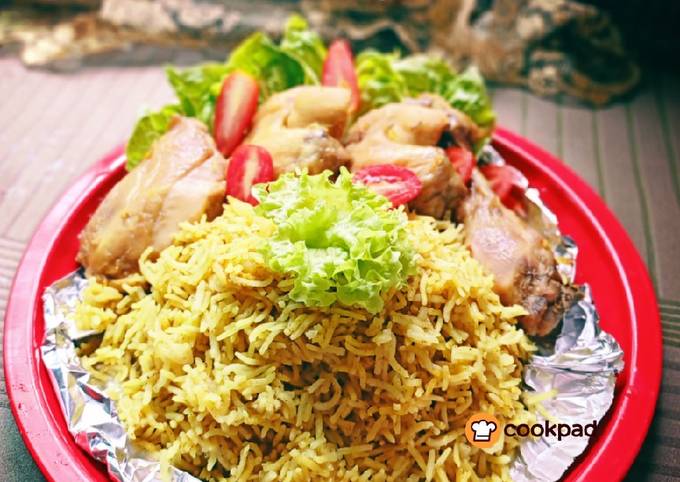 Resipi 🇶🇦 Qatari Chicken Machboos oleh mamy_kitchen89 - Cookpad