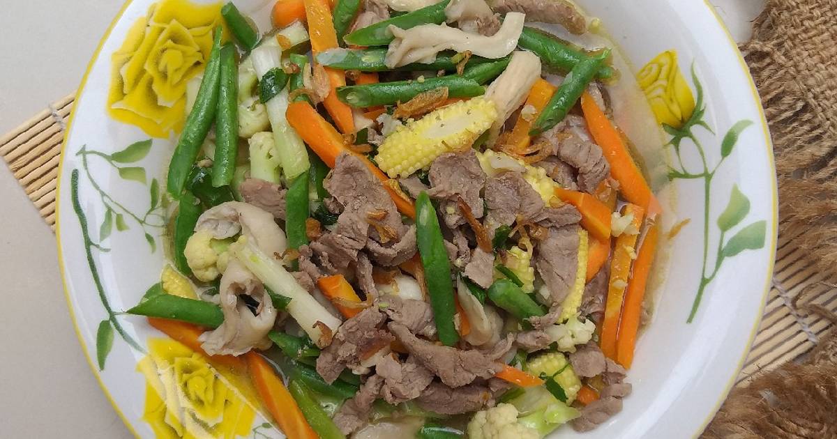 Resep Capcay Daging Oleh Ka Pawon By Elysnawati Cookpad