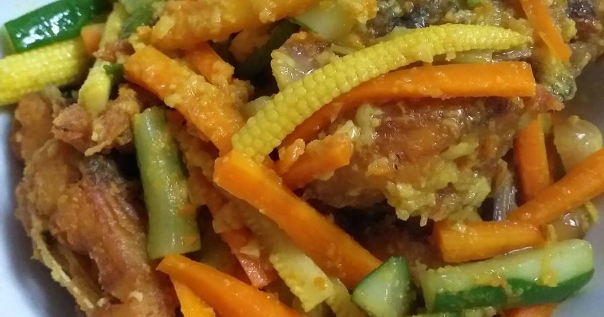 Resep Ikan Acar Kuning oleh Kiki Budjang Sanmustari - Cookpad