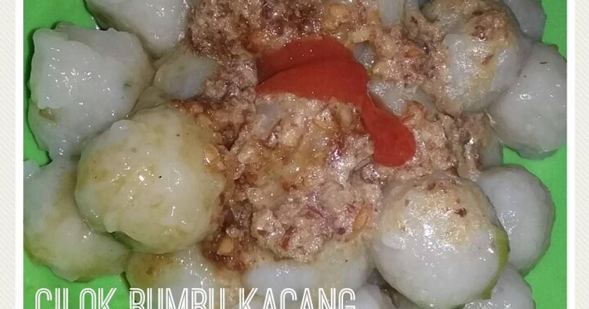 13 resep cilok mini bumbu kacang enak dan mudah - Cookpad