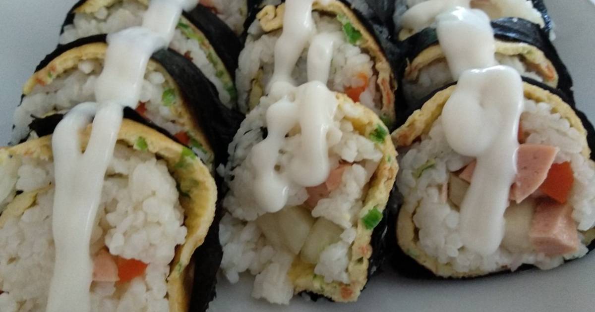 255 resep sushi roll enak dan sederhana ala rumahan - Cookpad