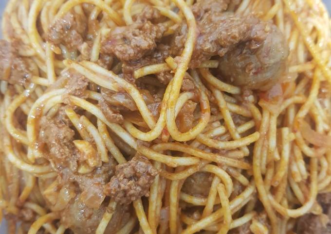 Resipi Spageti Melayu oleh Fadhilah Hanani - Cookpad