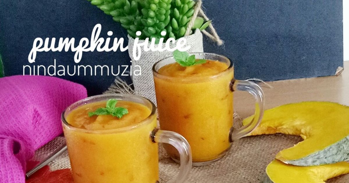 Resep juice labu dan apel rumahan enak dan mudah - Cookpad