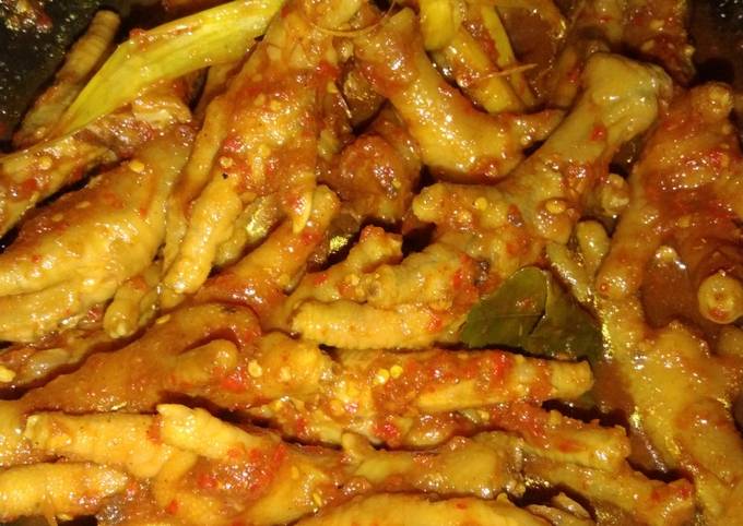 Resep Ceker Mercon Pedas Nikmat oleh Ibu Letu - Cookpad