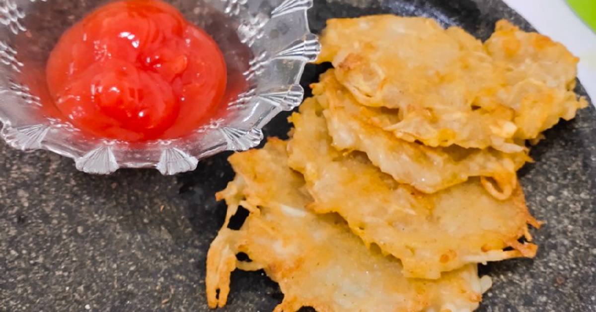 Resep Gamjan jeon (bakwan kentang /pancake kentang) oleh Alif Windarti ...