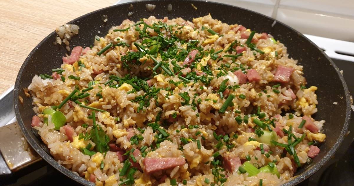 Sonkás-tojásos, szójaszószos rizs🥘 | GeriChef receptje - Cookpad receptek