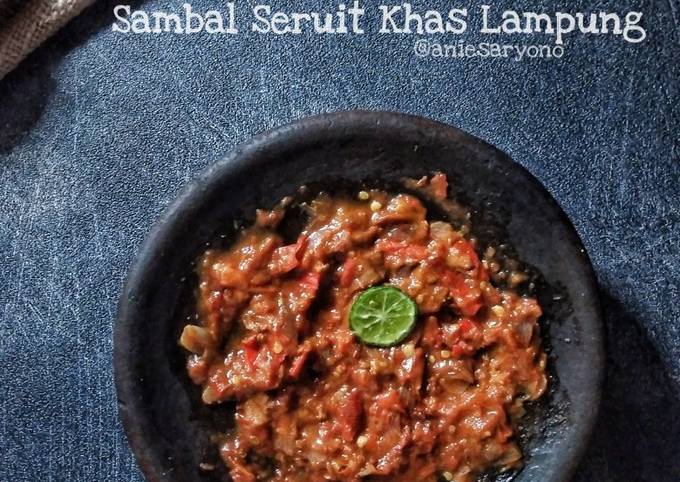 Resep Sambal Seruit Khas Lampung oleh aniesaryono - Cookpad