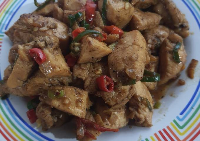 Resep Ayam Cabe Bawang - menu sehat oleh Elsa - Cookpad