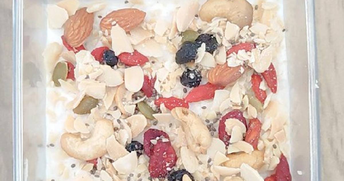 192 resep simpel overnight granola enak dan mudah - Cookpad