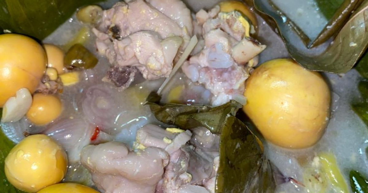 Resep Garang Asem Ayam Dan Uritan (Telor Ayam Yg Belum Jadi) oleh ...