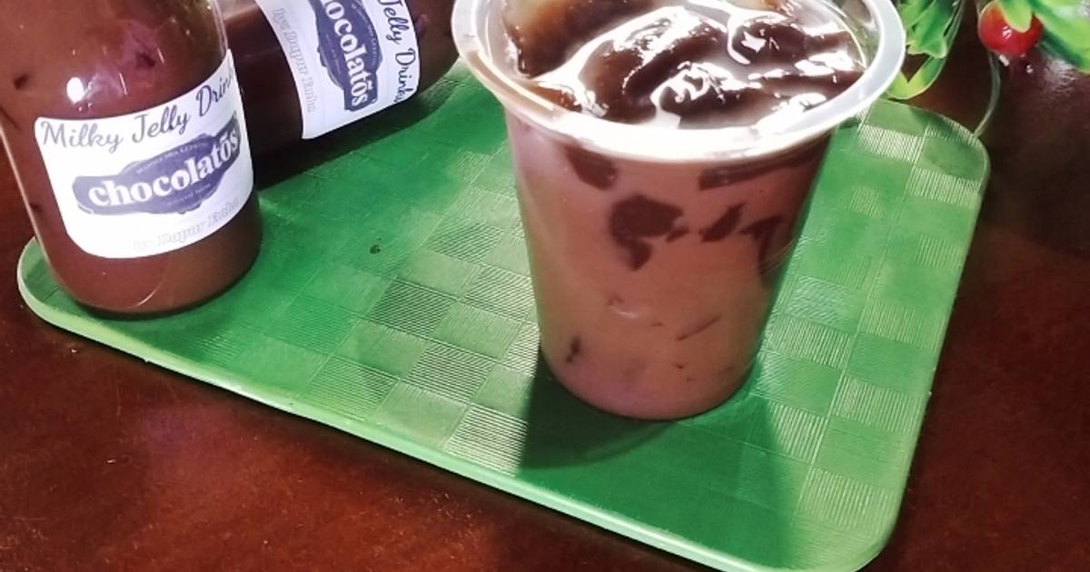 Resep 19. MILKY JELLY DRINK COKLAT oleh MUNSIFAH Sy - Cookpad