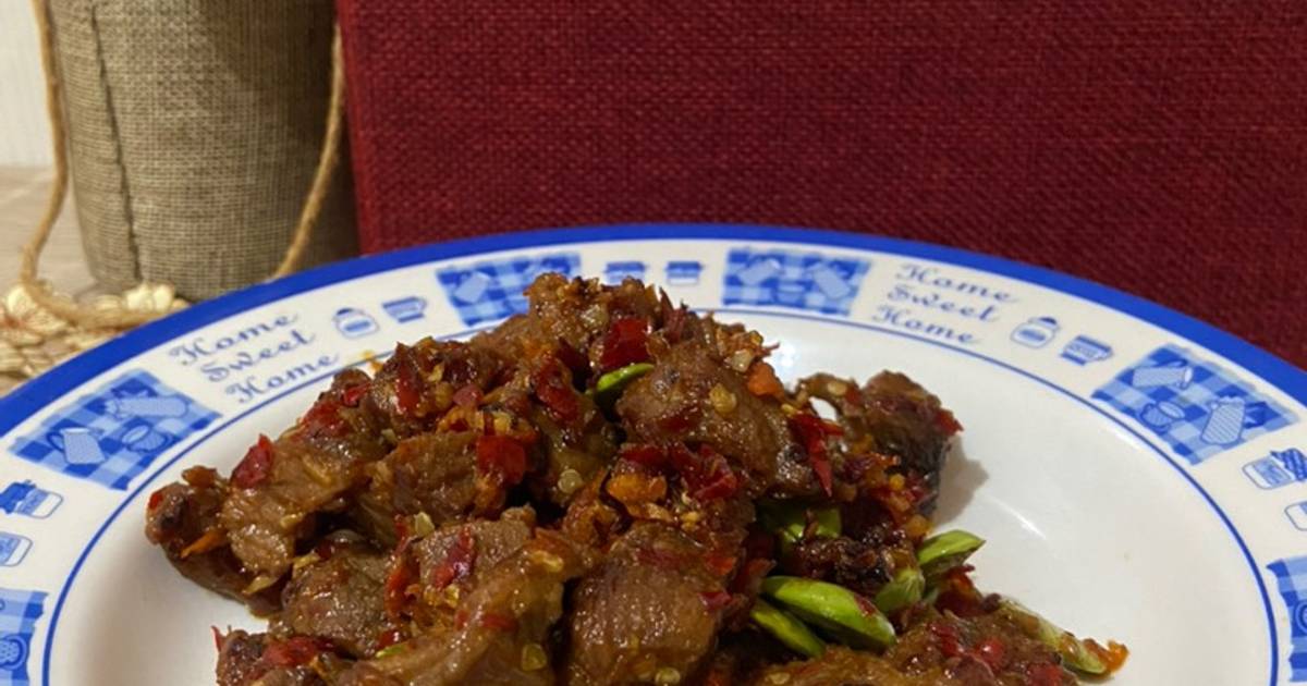 Resep Daging Masak Sambal oleh Dian Pitan Diani - Cookpad