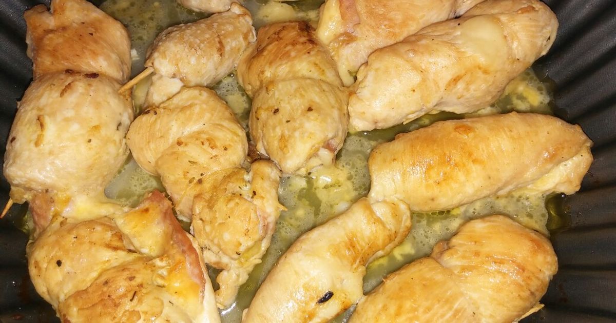 Rollitos De Pollo Rellenos Recipe by Griselda Condori "Grey's" - Cookpad