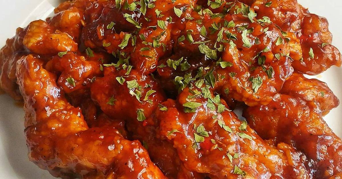 Resep Fire Chicken Fillet (BBQ) oleh Adelia Sharfina - Cookpad