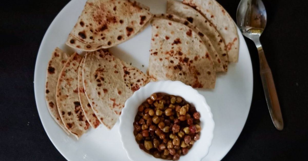 Sattu Roti Aur Chana Sabji Recipe by Madhumita Bishnu - Cookpad