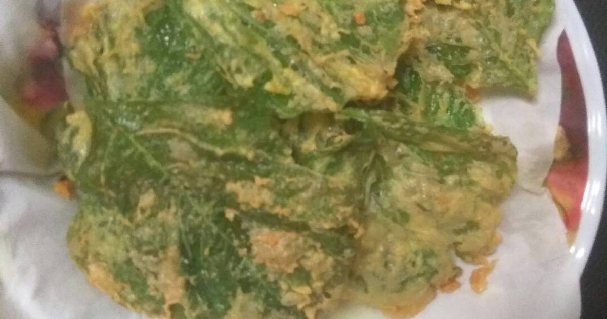 Resep Bayam Crispy oleh helda martiana - Cookpad