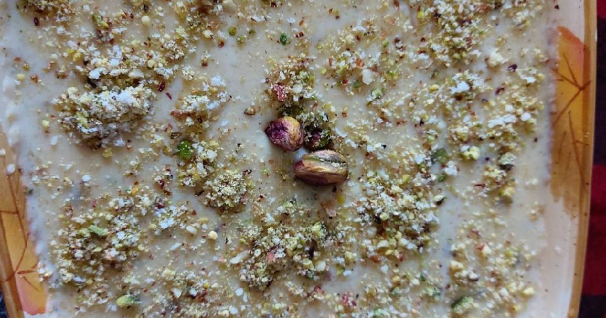 Rice and sawayan kheer Recipe by Nargis shaikh Shaukat - Cookpad