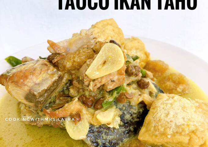 Resep Tauco Ikan Tahu oleh cookingwithmrs.Layra - Cookpad