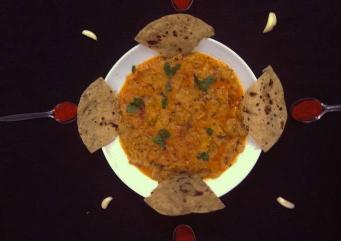 Dahiwali Roti Recipe by Rajeshree Shah (Homechef), Gujarat - Cookpad