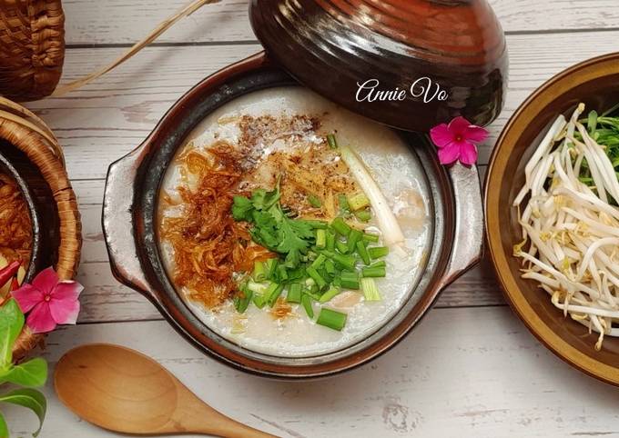 Cách Làm Món Cháo cá lóc rau đắng của Annie Vo - Cookpad