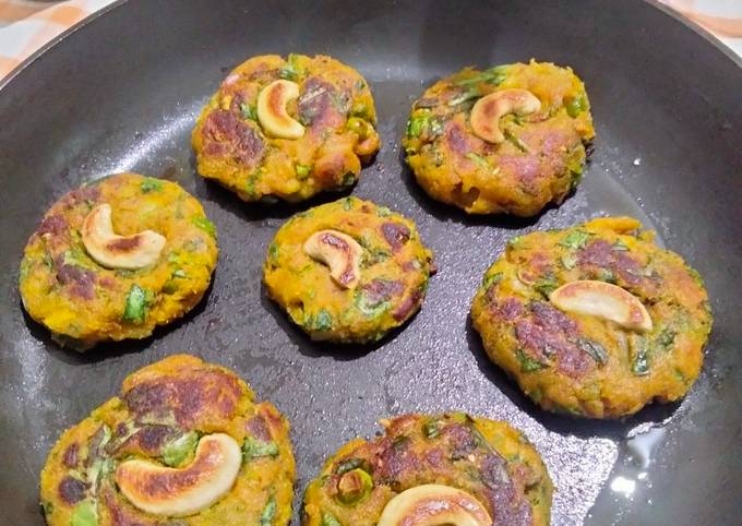 Matar palak kabab Recipe by Epseeta Panigrahi - Cookpad