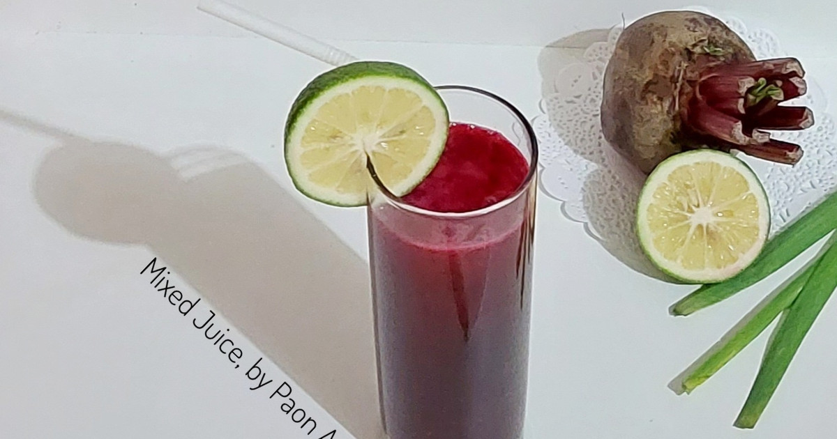 Resep Red Mixed Juice oleh asti - Cookpad