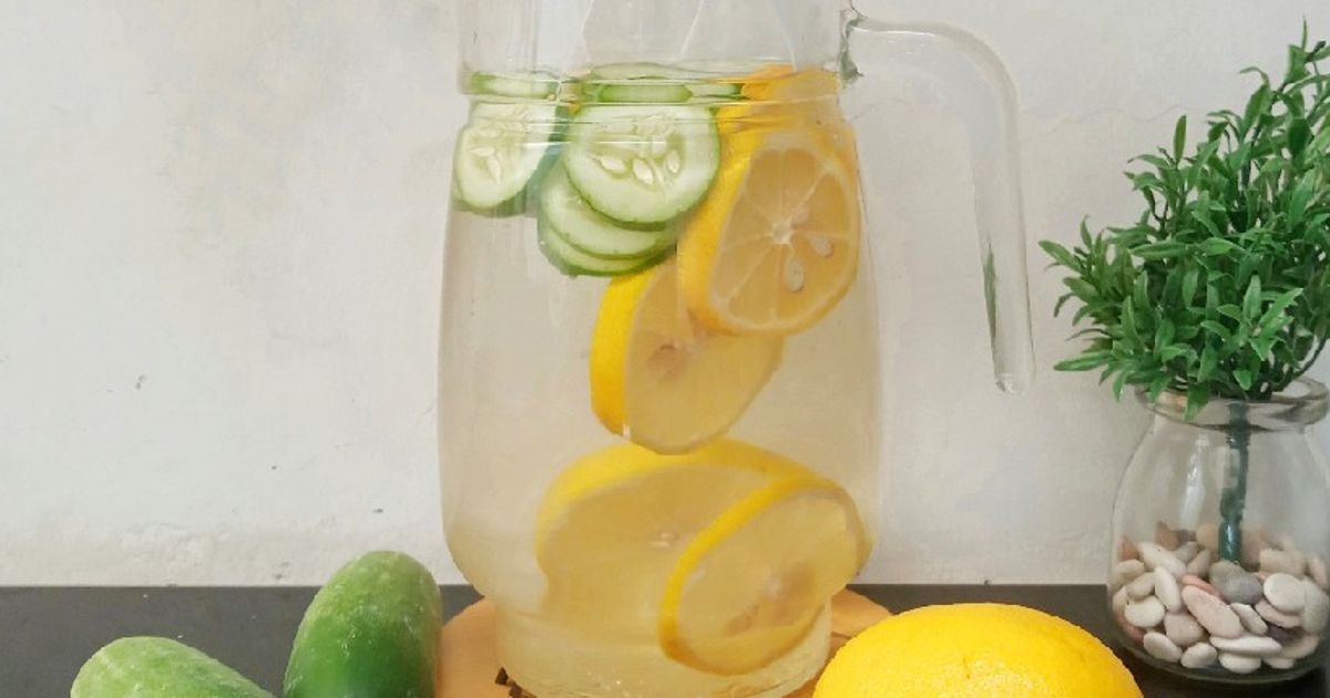 510 resep infus water lemon enak dan mudah - Cookpad