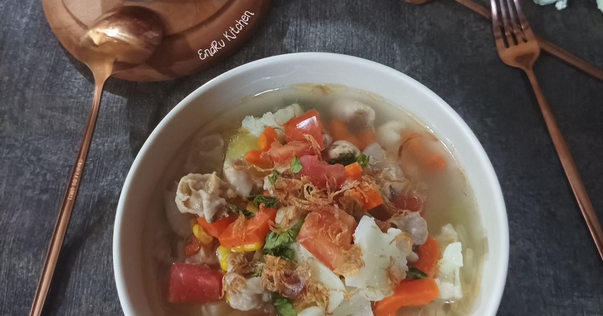 Resep Sup Sehat oleh Bernadetta Endang - Cookpad