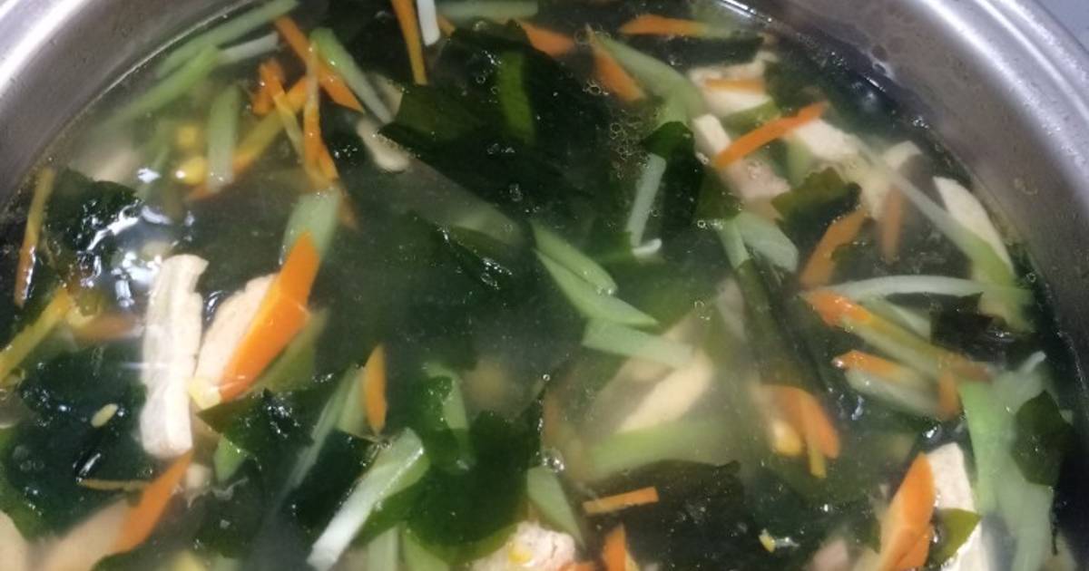 Resep Vegetarian sop rumput laut oleh atye Cilacap - Cookpad