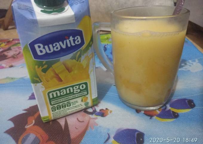 Resep Es pudding manggo super simple oleh Anggraeni - Cookpad