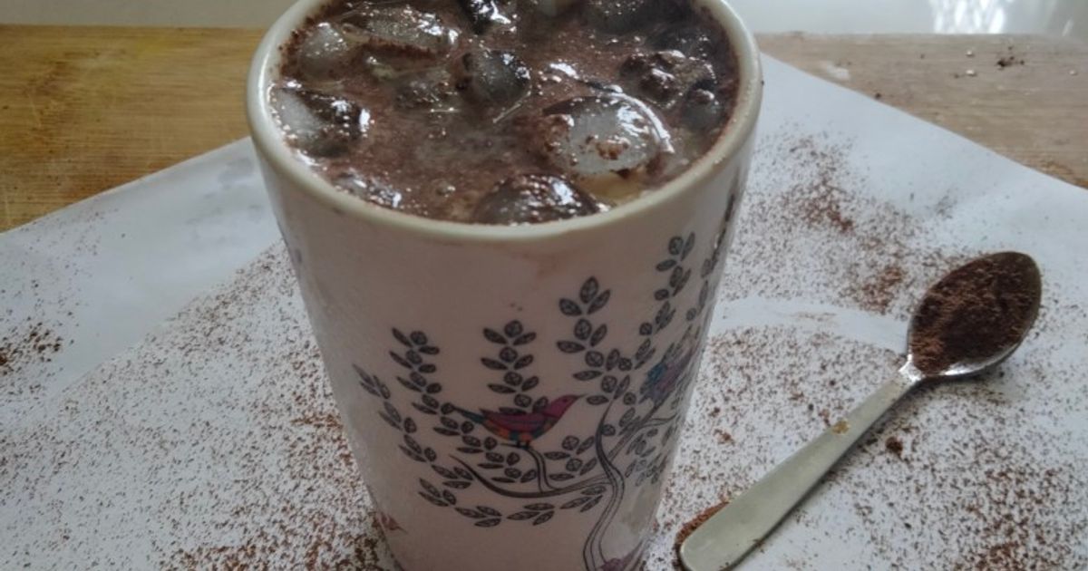 Cocoa Yen(iced Cocoa Milk) Recipe by Epseeta Panigrahi - Cookpad