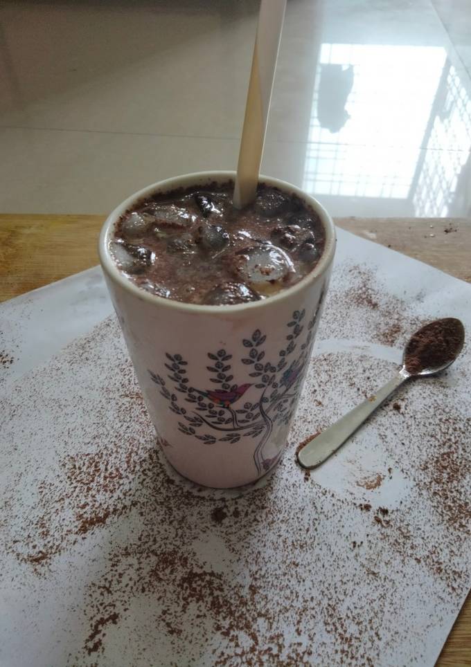 Cocoa yen(iced cocoa milk) Recipe by Epseeta Panigrahi - Cookpad