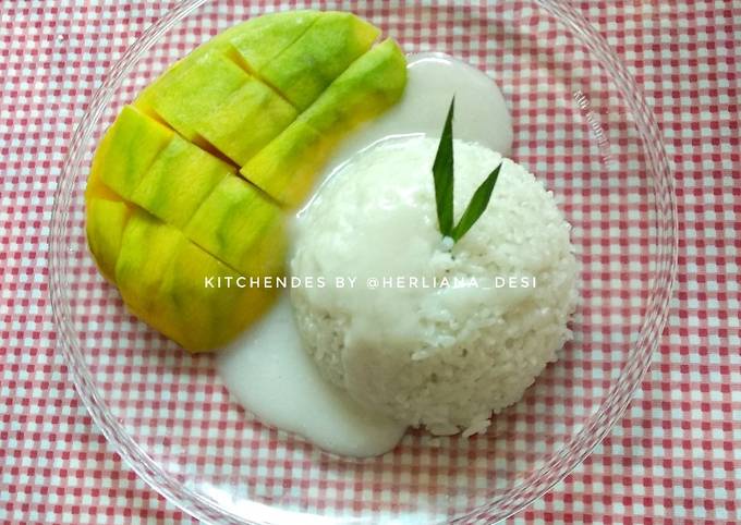 Resep Mango Sticky Rice oleh Desi Herliana - Cookpad