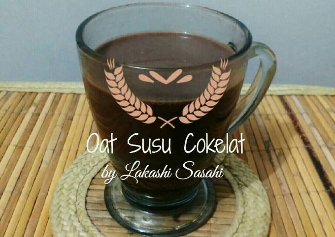 Resep Minuman Oat Susu Cokelat oleh Lakashi Sasahi - Cookpad