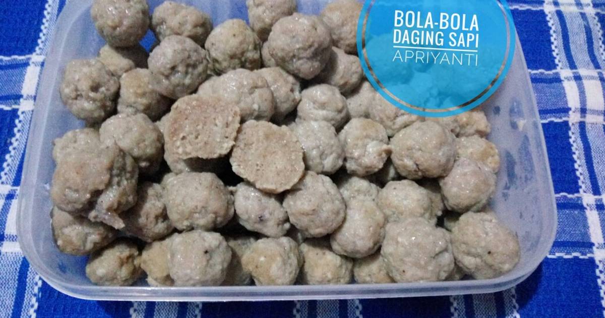 Resep Bola-bola daging sapi oleh Apriyanti Arifin - Cookpad