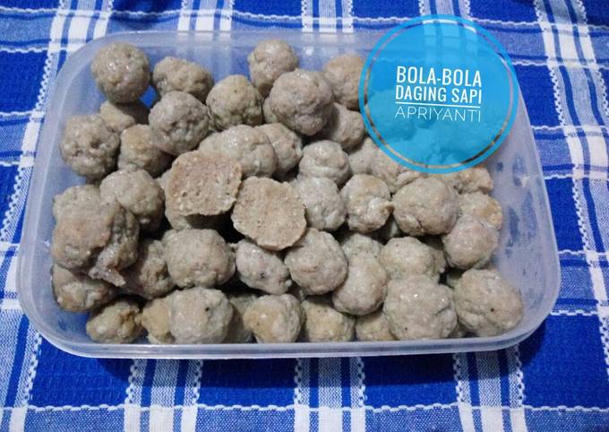 Resep Bola-bola daging sapi oleh Apriyanti Arifin - Cookpad