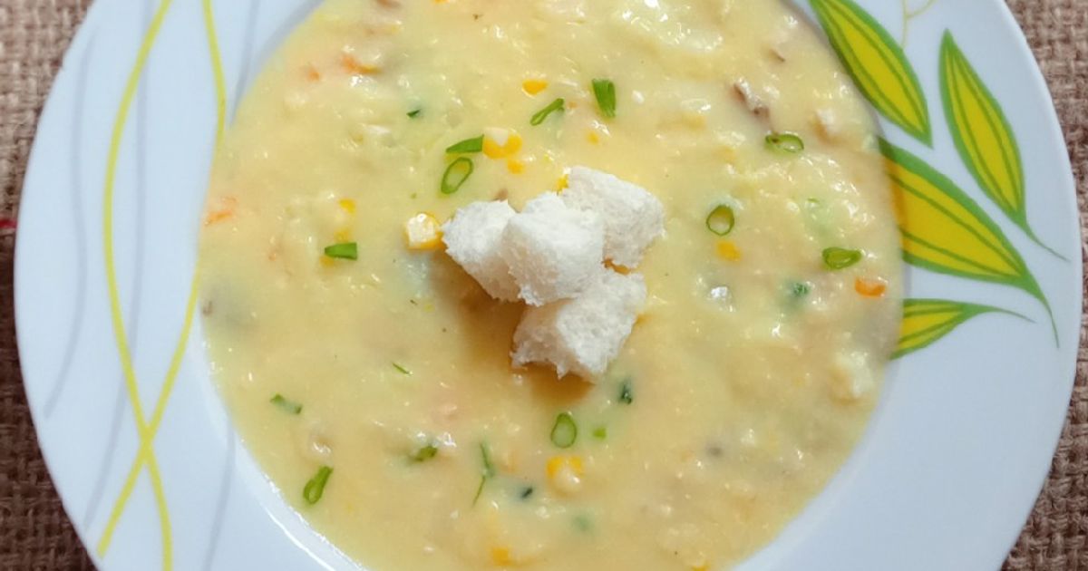 Resep sup cream jagung untuk anak 1 tahun rumahan enak dan mudah - Cookpad